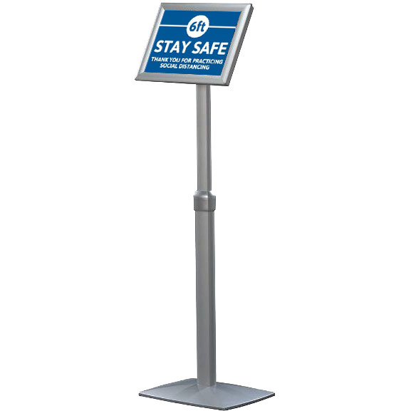 Departments - FLOOR STAND - BLACK (8.5" X 11")