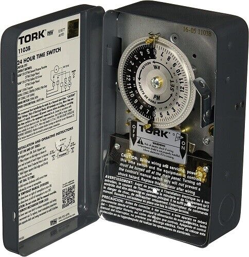 Departments - TIME CLOCK - TORK 24 HOUR 120V